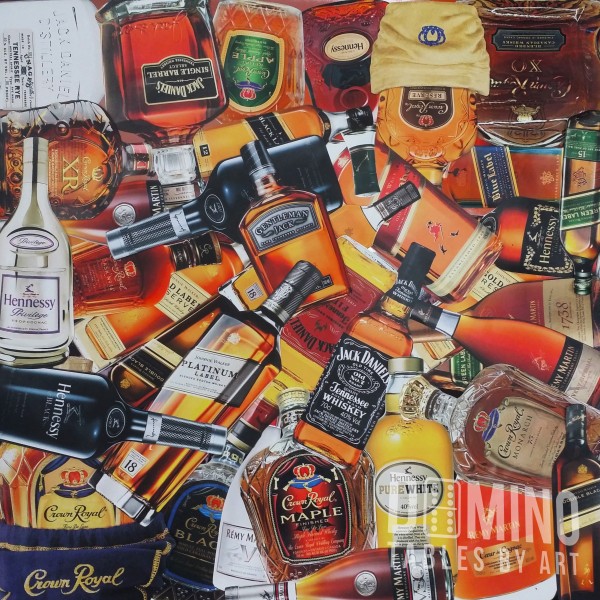 T049 Liquor Collage